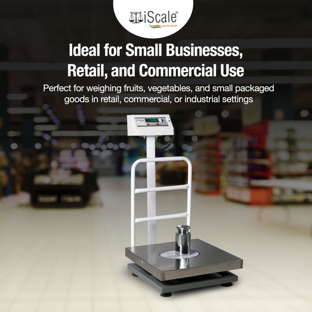 iScale ISP-150S Digital Platform Weighing Scale 450x450mm Stainless ...